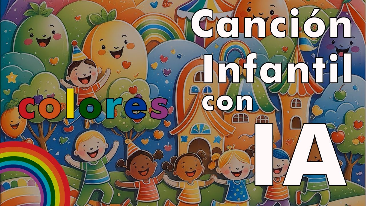 Canto y Juego con los colores del arcoíris. Canción infantil creada por ...