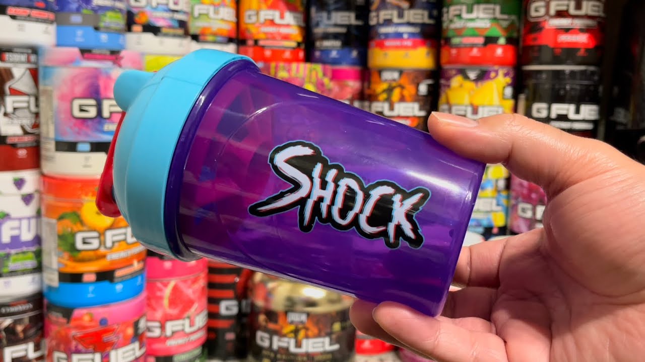 G FUEL SHOCK SHAKER CUP REVIEW! - YouTube
