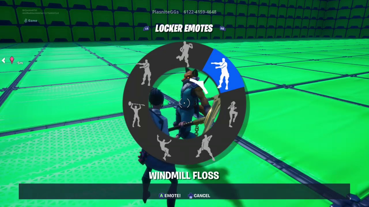 Fortnite windmill floss perfect timing - YouTube