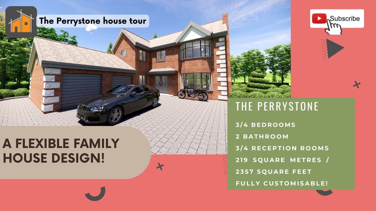 The Perrystone family house design - YouTube