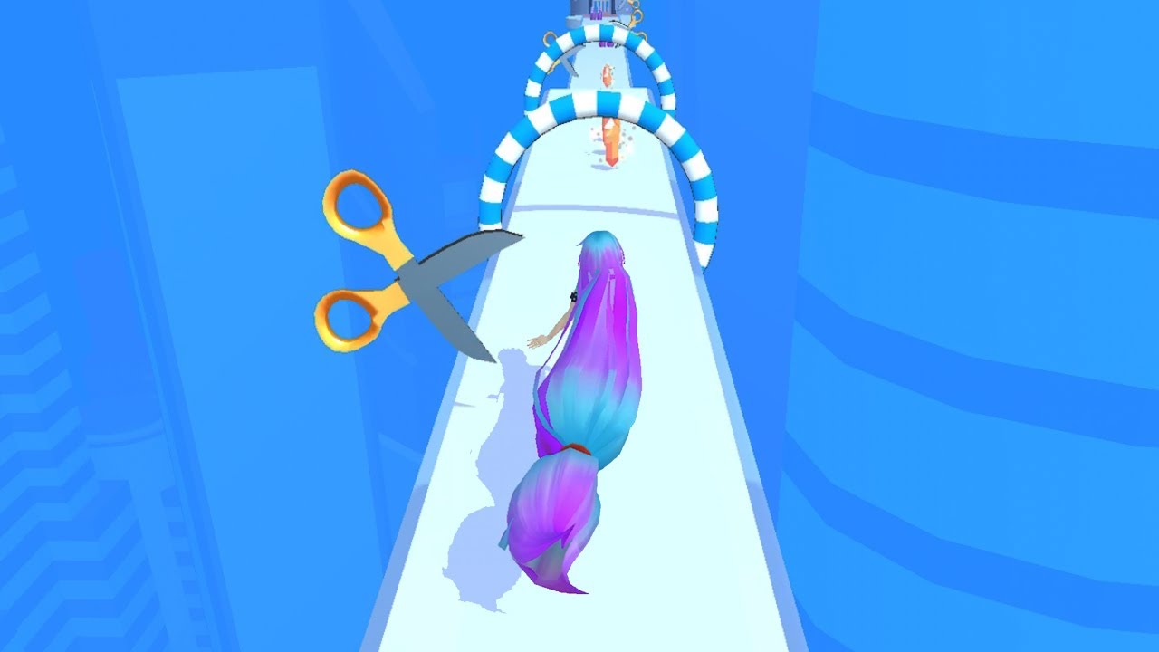 Hair Rush Android & iOS All levels 20 Gameplay Walkthrough Part 1 - YouTube