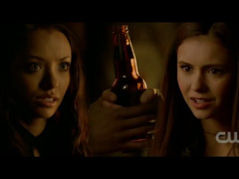TVD 1x01 | Bonnie e Elena (feat Delena) | Bonnie prevendo o homem da ...