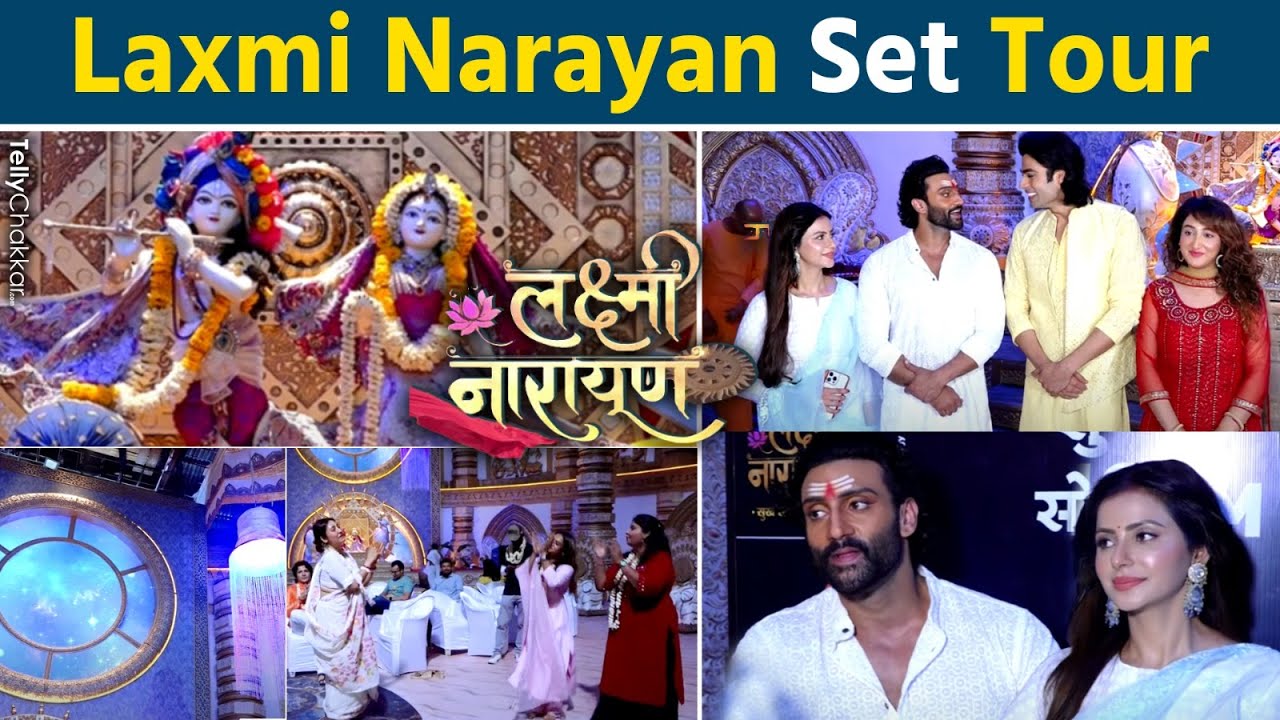 Set Visit Of Upcoming Show Laxmi Narayan With Shivya Pathania, Srikant ...