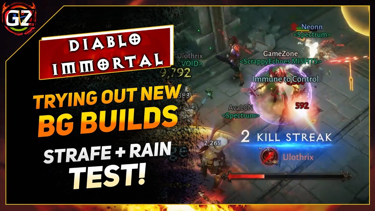 Trying out New BG Builds | Demon Hunter | Diablo Immortal - YouTube