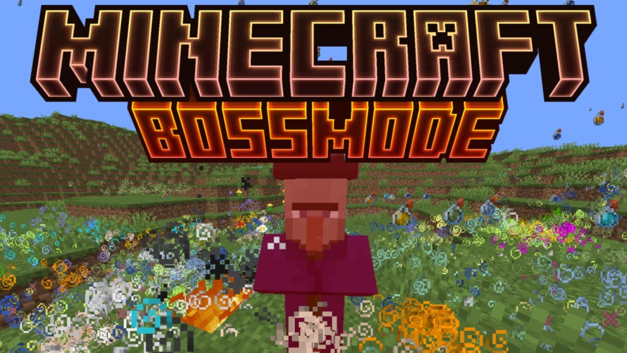 Minecraft Bossmode - Witch Bossfight - YouTube
