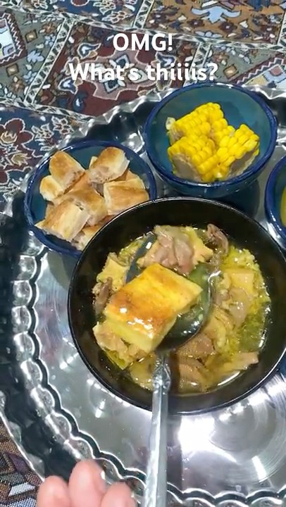 سیرابی یا عاشقشی یا ازش فراری #food #رژیمی #homemade #cooking #sirabi ...