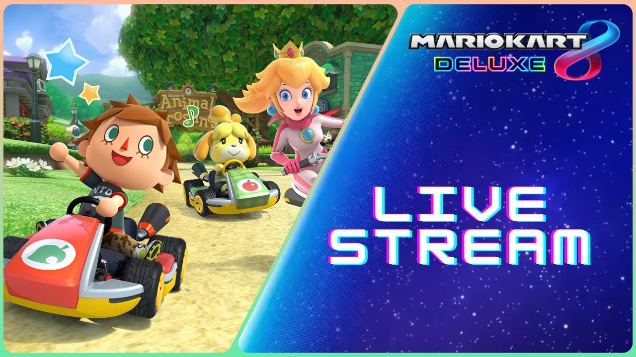 Mario Kart 8 Deluxe Online Session Live Stream #2 - YouTube