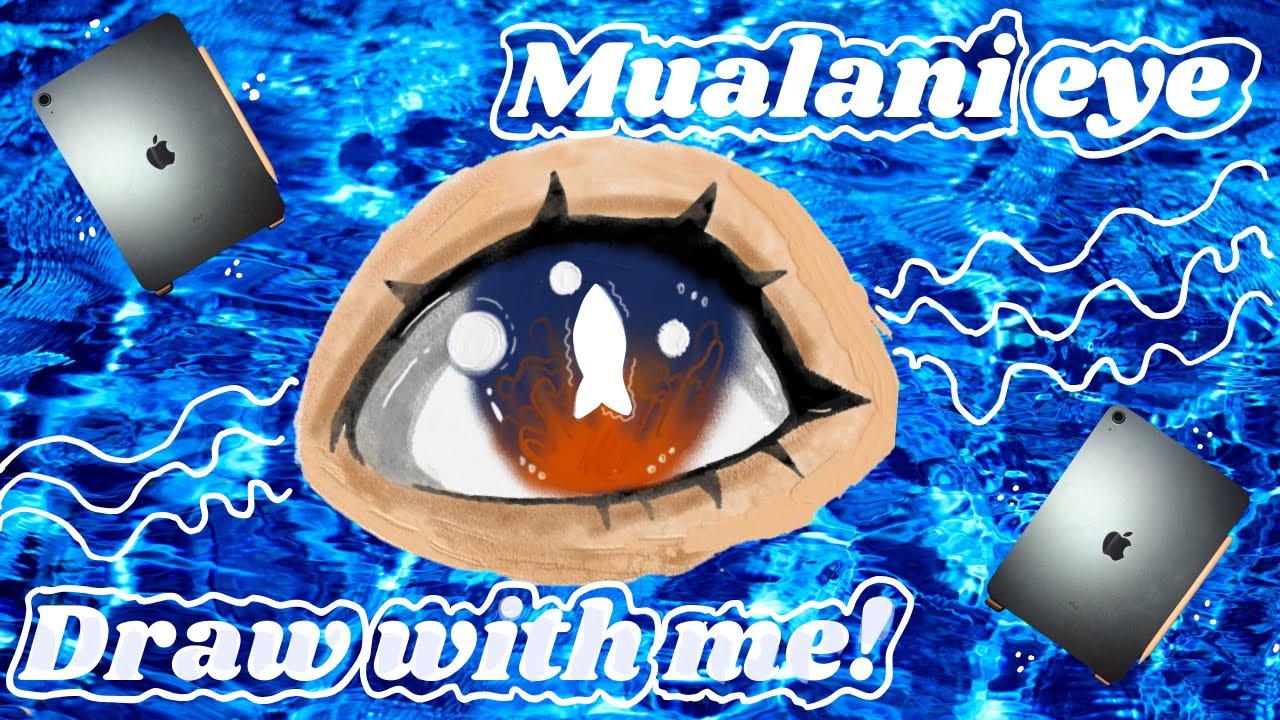 Drawing Mualani Eyes (Genshin Impact) - YouTube
