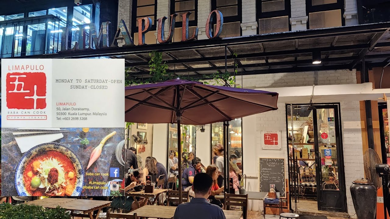 Limapulo Baba Can Cook Michelin Guide Selected Nyonya The Row Jalan ...