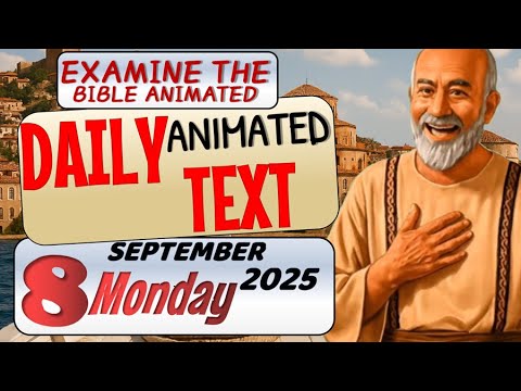 JW DAILY ANIMATED TEXT 🔵THE THESSALONIAN CONGREGATION. EXAMINE THE ...