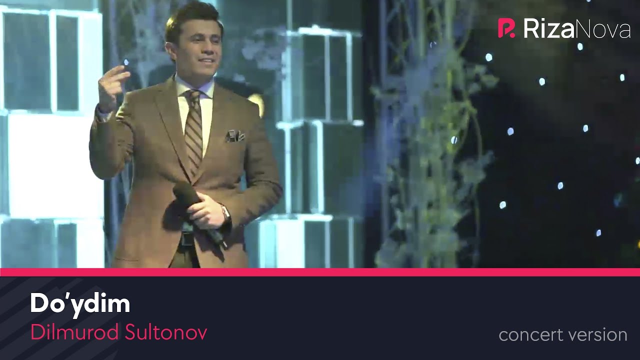 Dilmurod Sultonov - Do'ydim (concert version 2021) - YouTube