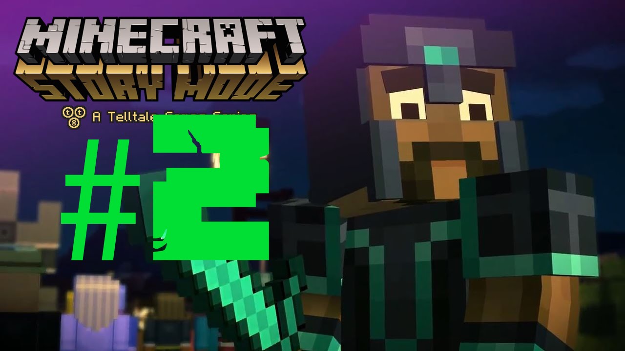 Minecraft Story Mode Episode 1 #2 DEV ENDERMAN - YouTube