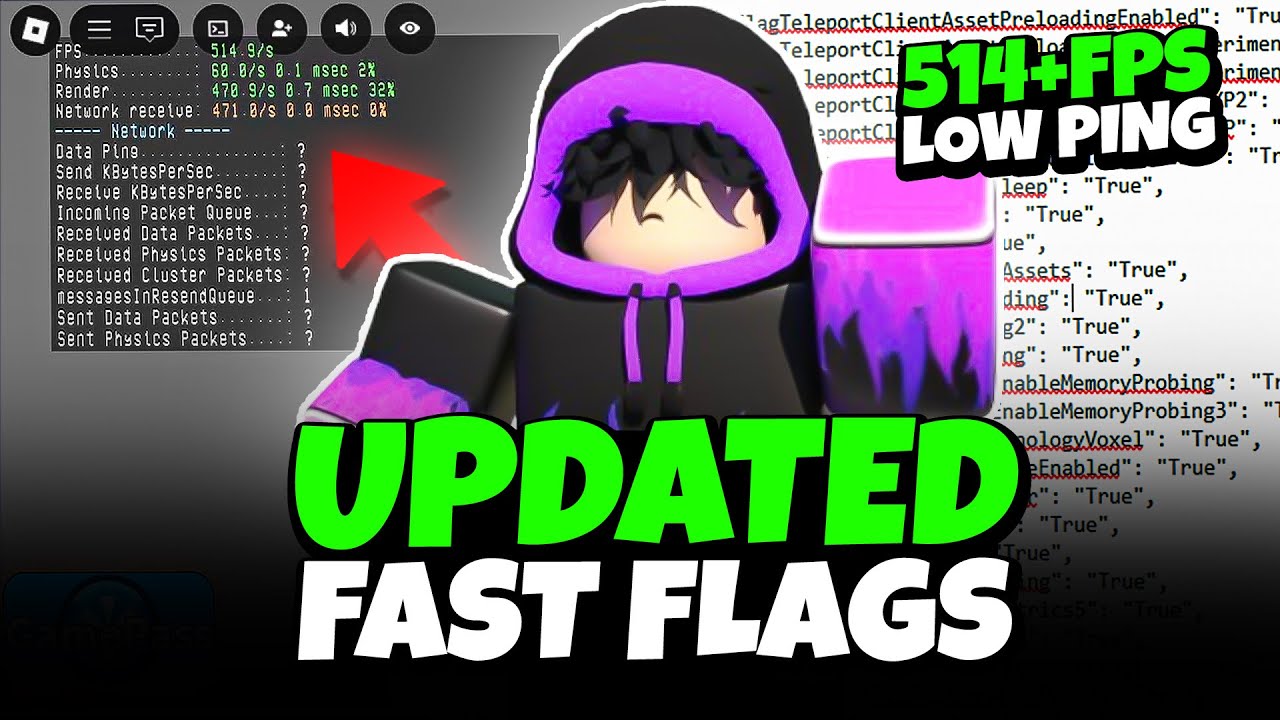 Use These UPDATED Bloxstrap Fast Flags to Boost FPS & Lower Ping in ...