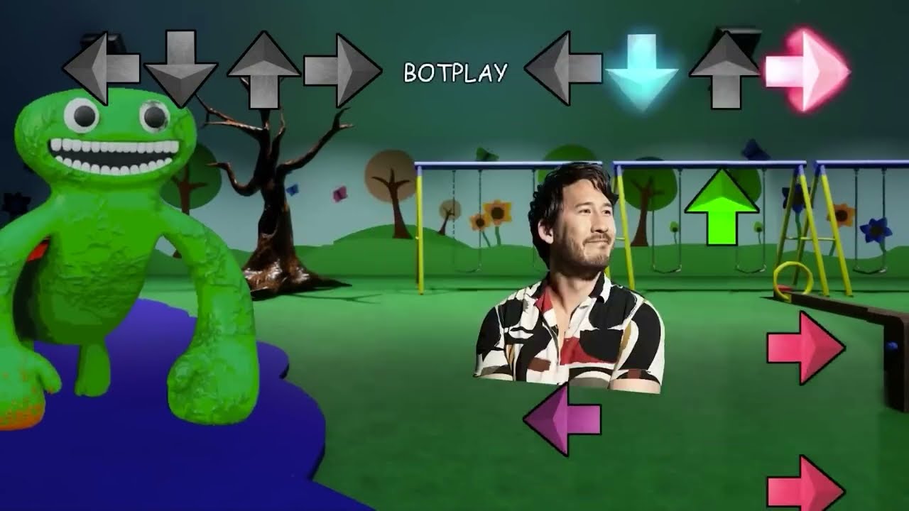 FNF Character Test | Gameplay VS My Playground | ALL Green Test #7 ...