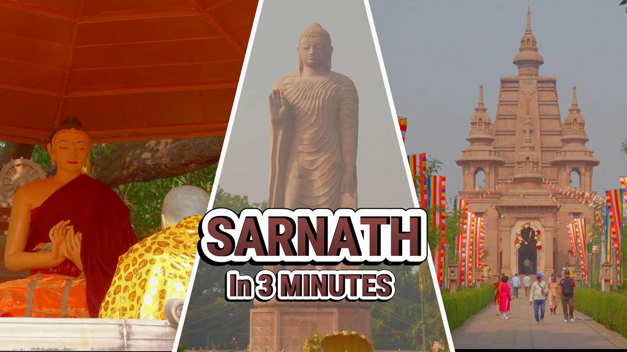 Discover Sarnath in 3 minutes #sarnath #buddhist #pilgrimage - YouTube