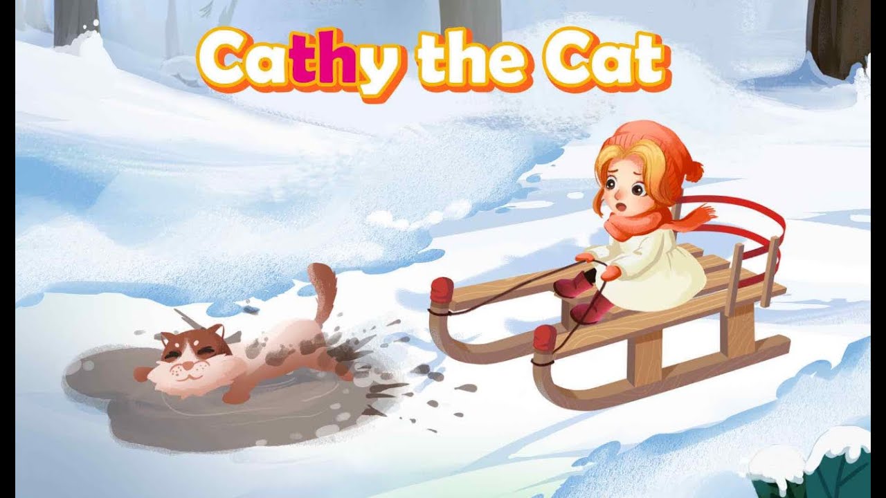 Story Time (Cathy The Cat) Fun with Phonics "th" Sounds - YouTube