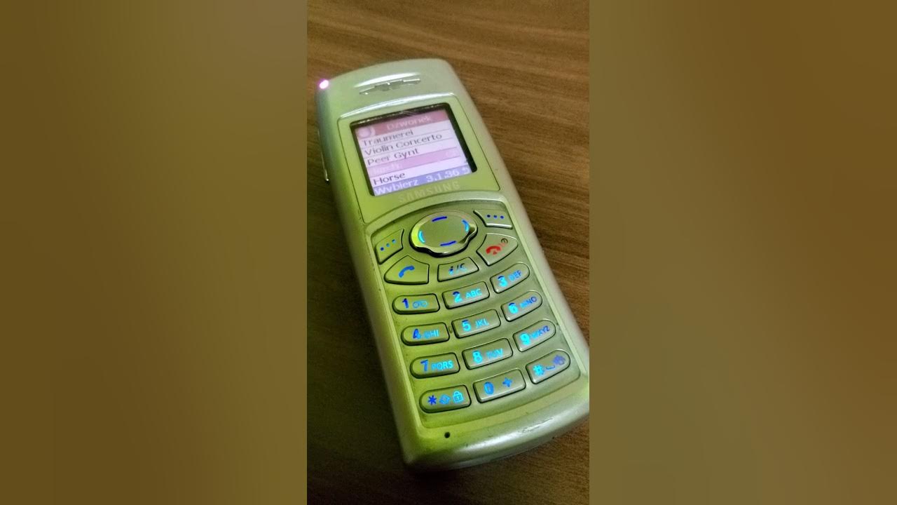 Samsung SGH-C100 - Chopsticks March Ringtone - YouTube