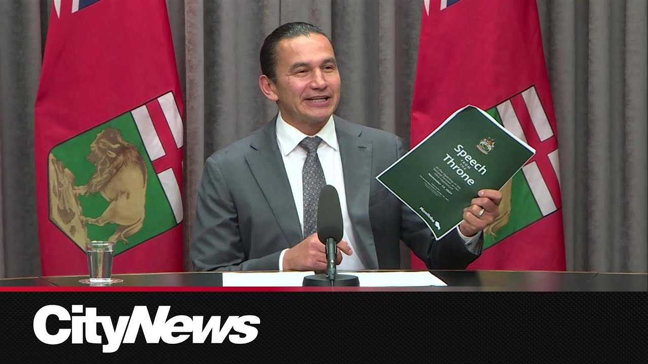 Premier Kinew delivers second throne speech - YouTube