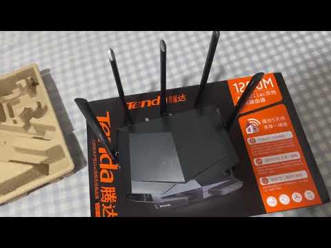 How To Easily Setup Any Chinese Bios Tenda Router - Tenda AC6 1200M ...