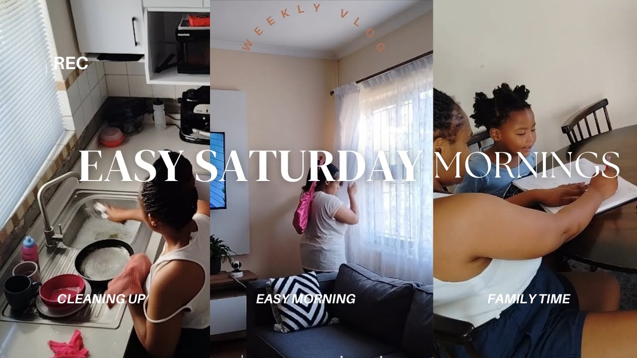VLOG |SATURDAY MORNING CHILL| RELAXED VIBES AND A BIT OF CLEANING ...