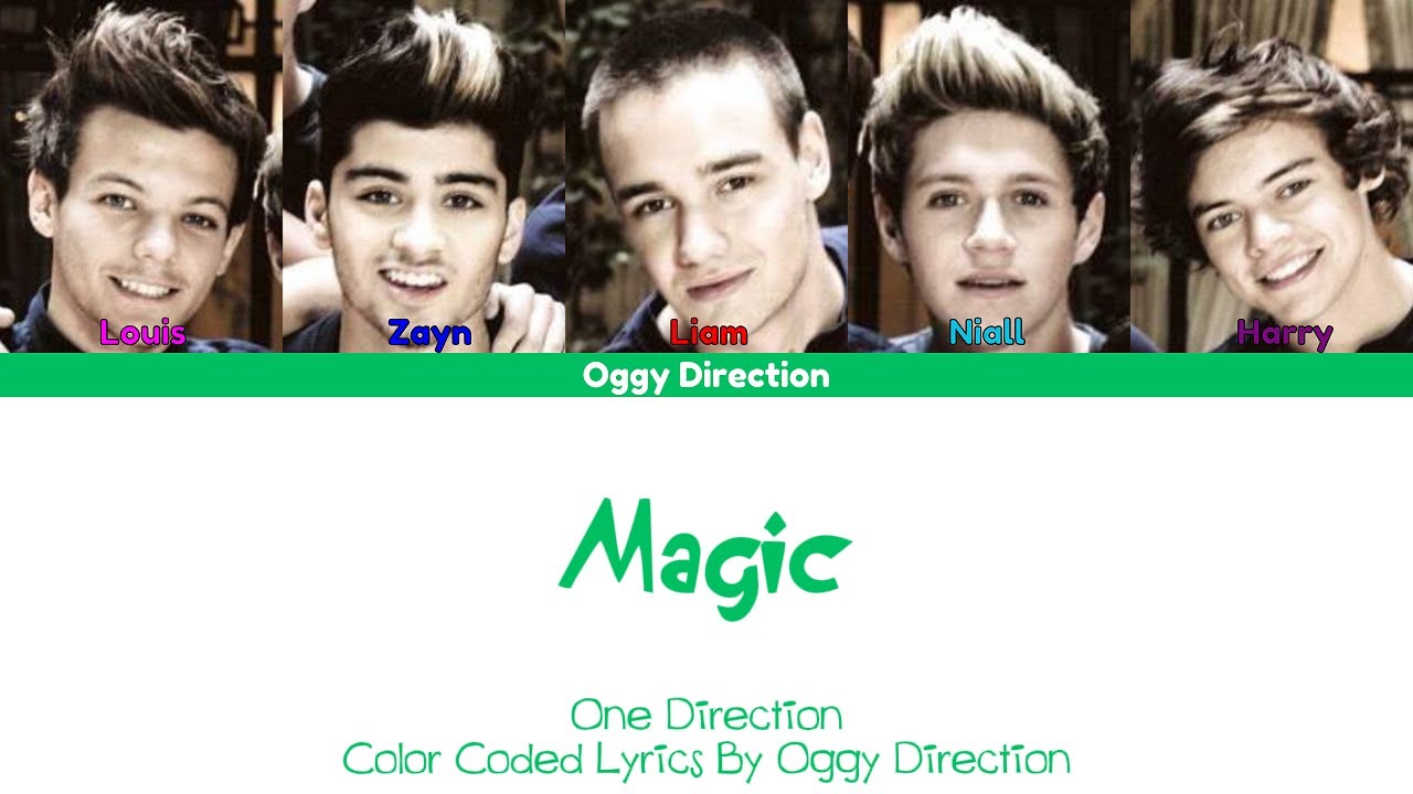 One Direction - Magic (New Color Coded Lyrics 2024) - YouTube