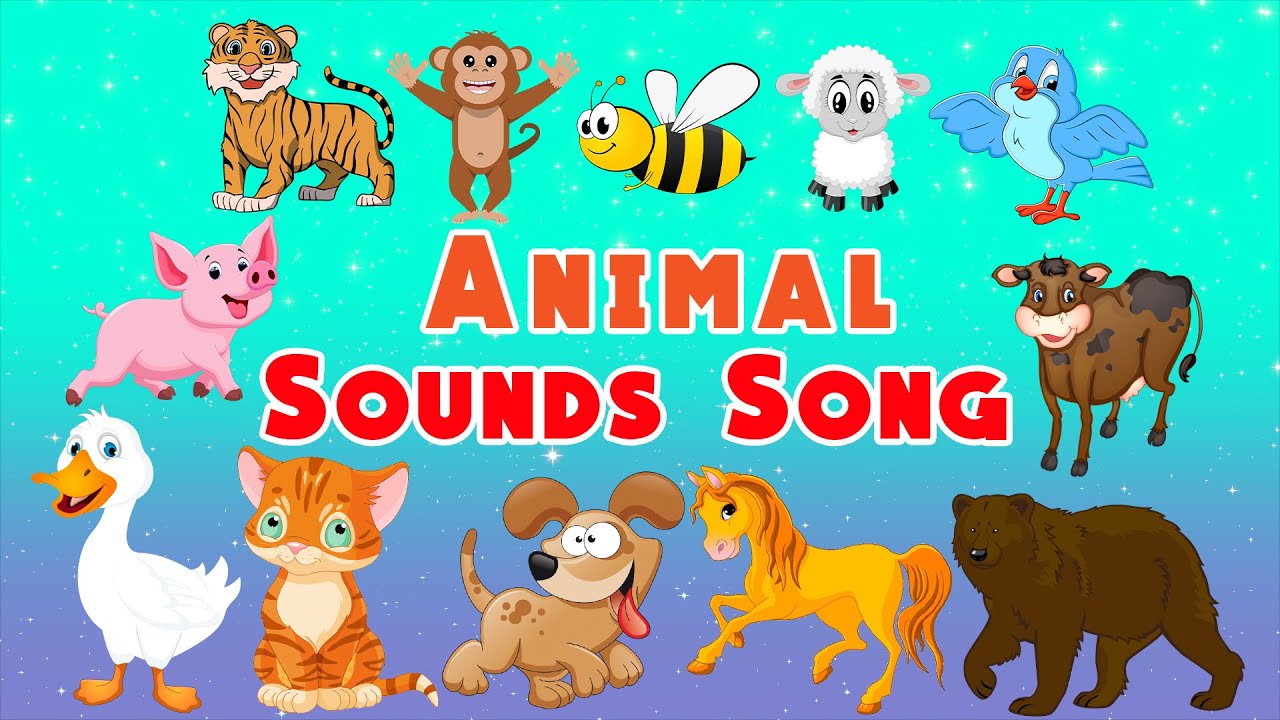 Animal Sounds Song | Nursery Rhymes for Babies | LittleKidsTV - YouTube