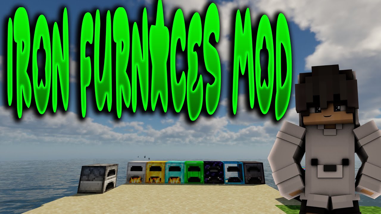 MOD DE HORNOS RAPIDOS(Iron Furnaces Mod) X1.19.2, 1.18.2, 1.17.1, 1.16. ...