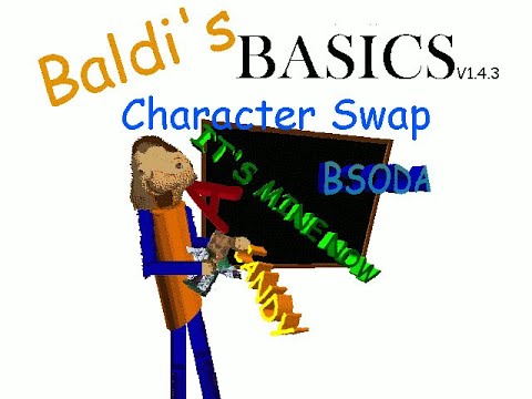 Baldi's Basics Character Swap All Correct Answers. - YouTube