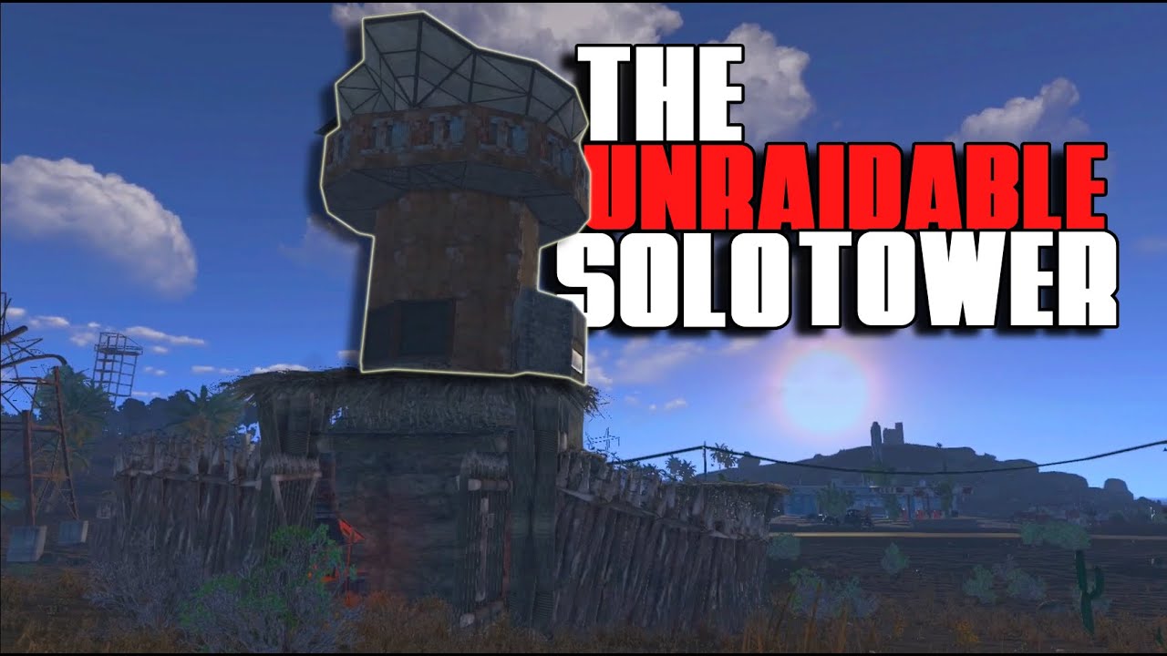 The Unraidable Solo Tower - Rust Console Edition - YouTube