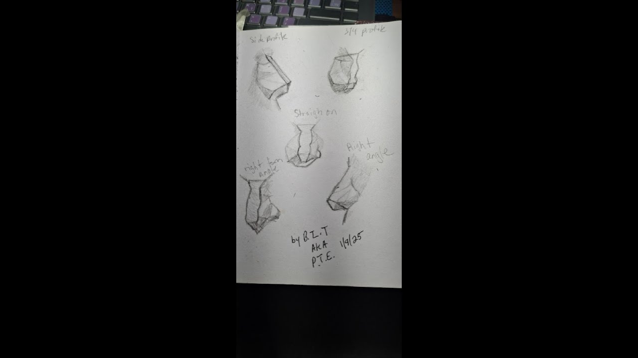 Draw With Me Noses with Asaro Method - YouTube