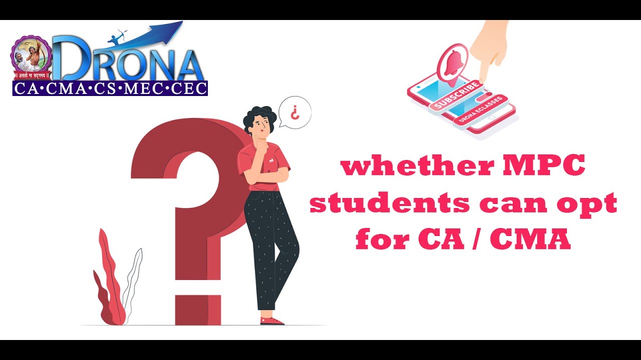Whether MPC students can opt for CA - YouTube