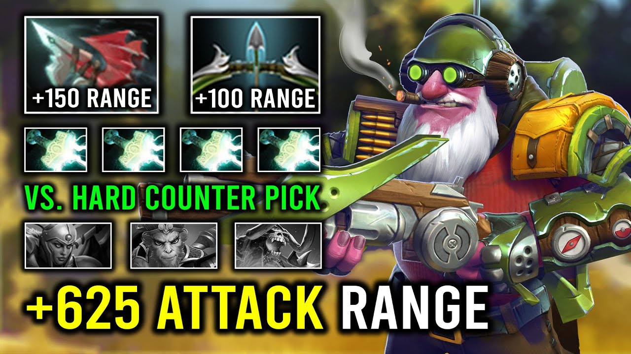 WTF +625 Attack Range Nobody Can Get Close to Him 100% Free Hit Sniper ...