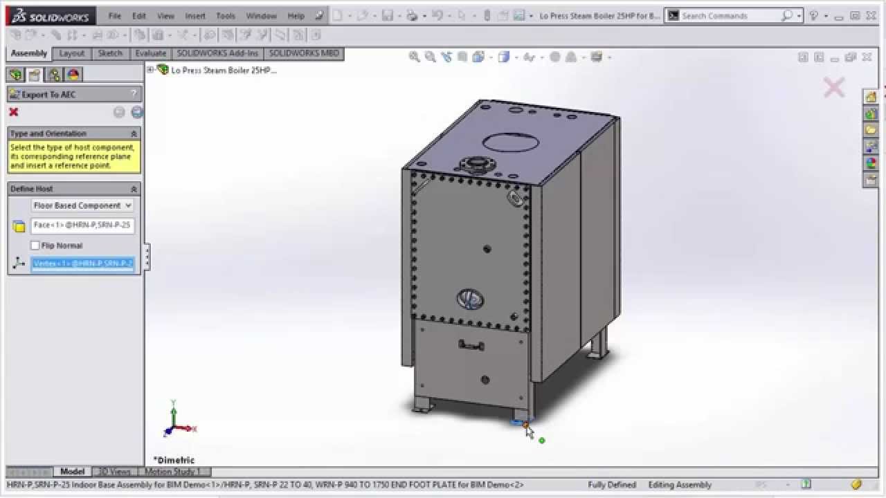 SOLIDWORKS 2015 What's New - BIM Support - YouTube