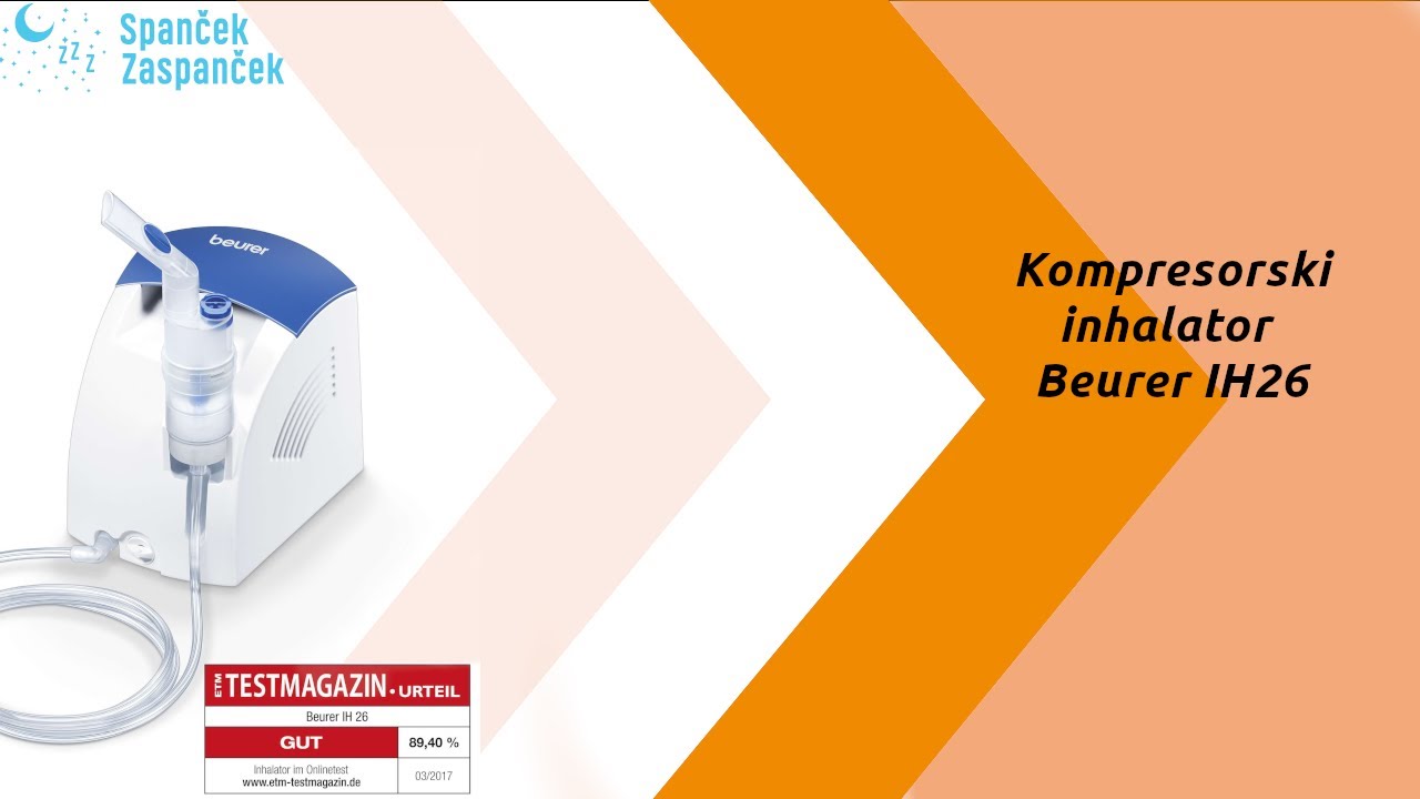 Učinkovit kompresorski inhalator Beurer IH26 - YouTube