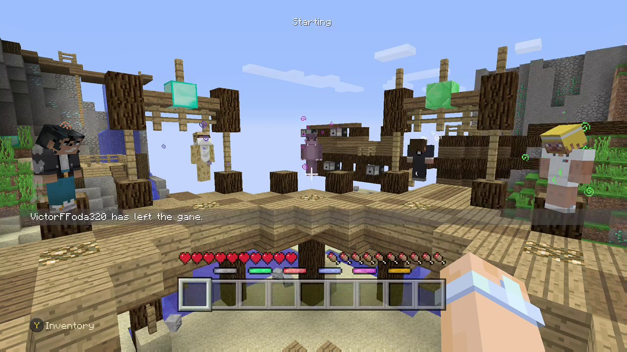 Minecraft mini games battle part 1 - YouTube