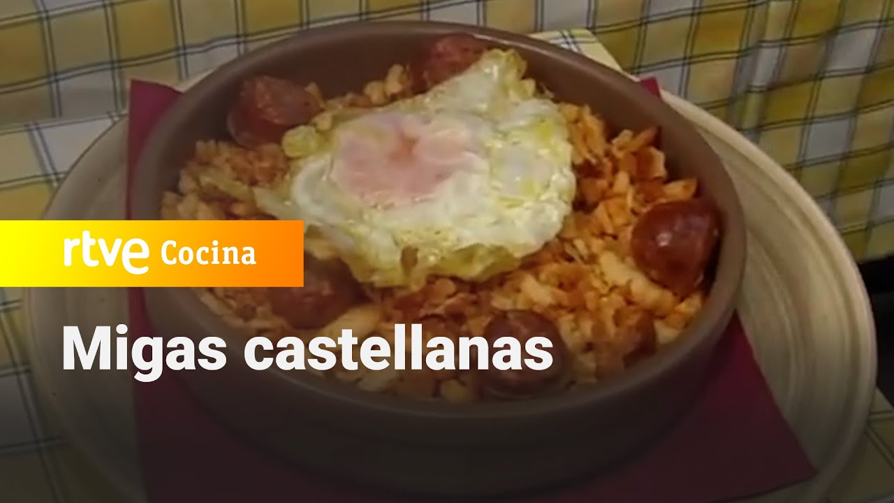 Receta de migas castellanas - España Directo | RTVE Cocina - YouTube