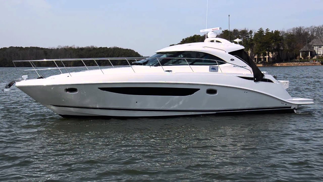 2014 Sea Ray 410 Sundancer at Hall Marine of Lake Norman - YouTube