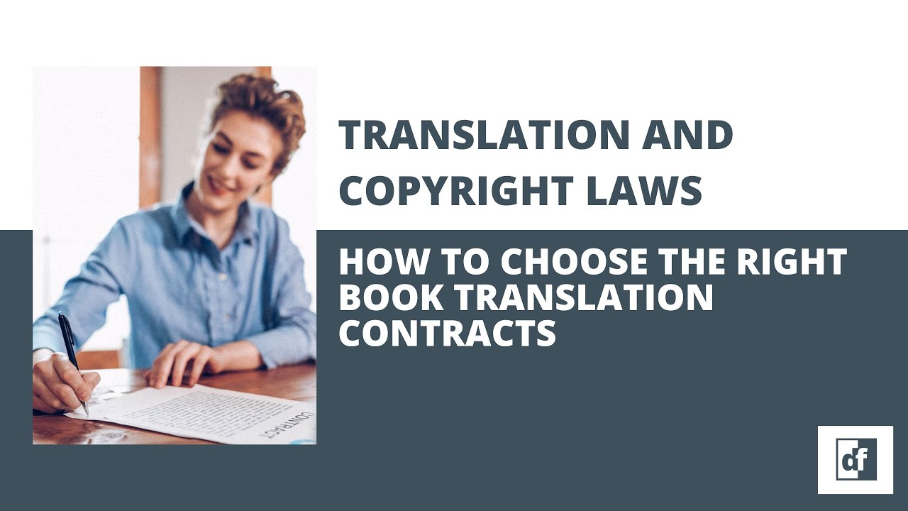 How to choose the right book translation contracts - YouTube