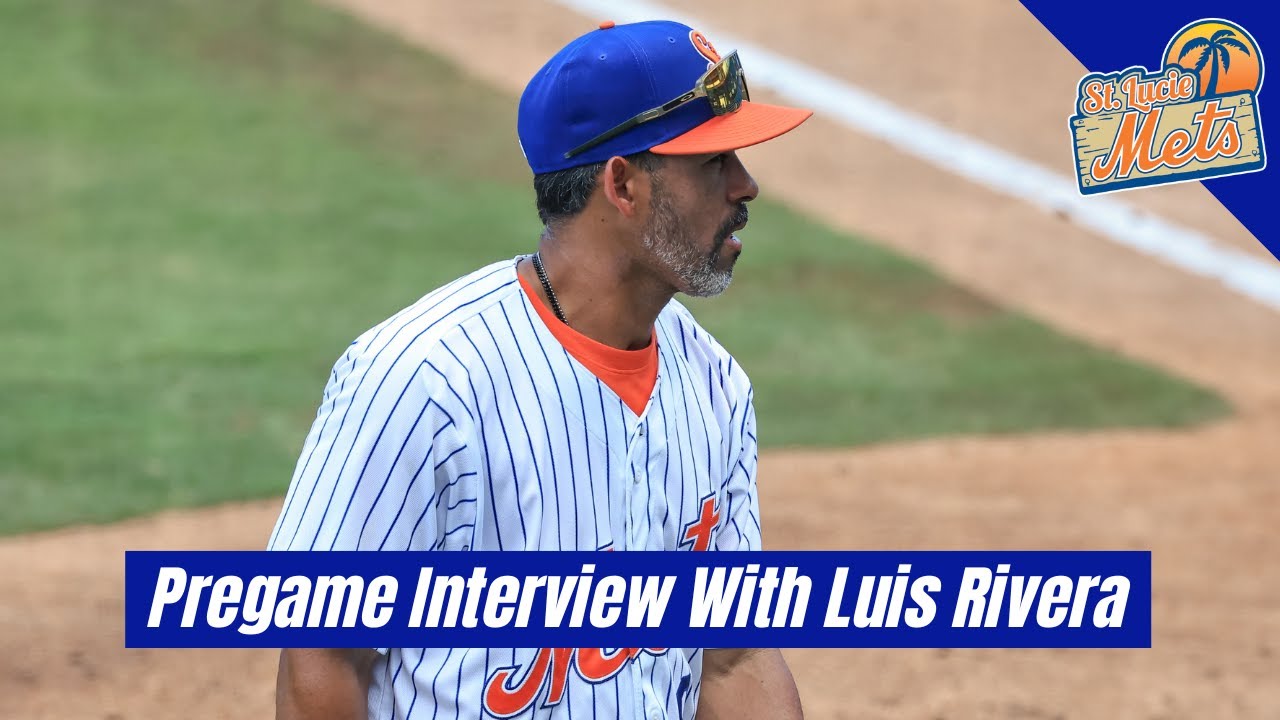 Pregame Interview with Luis Rivera - YouTube