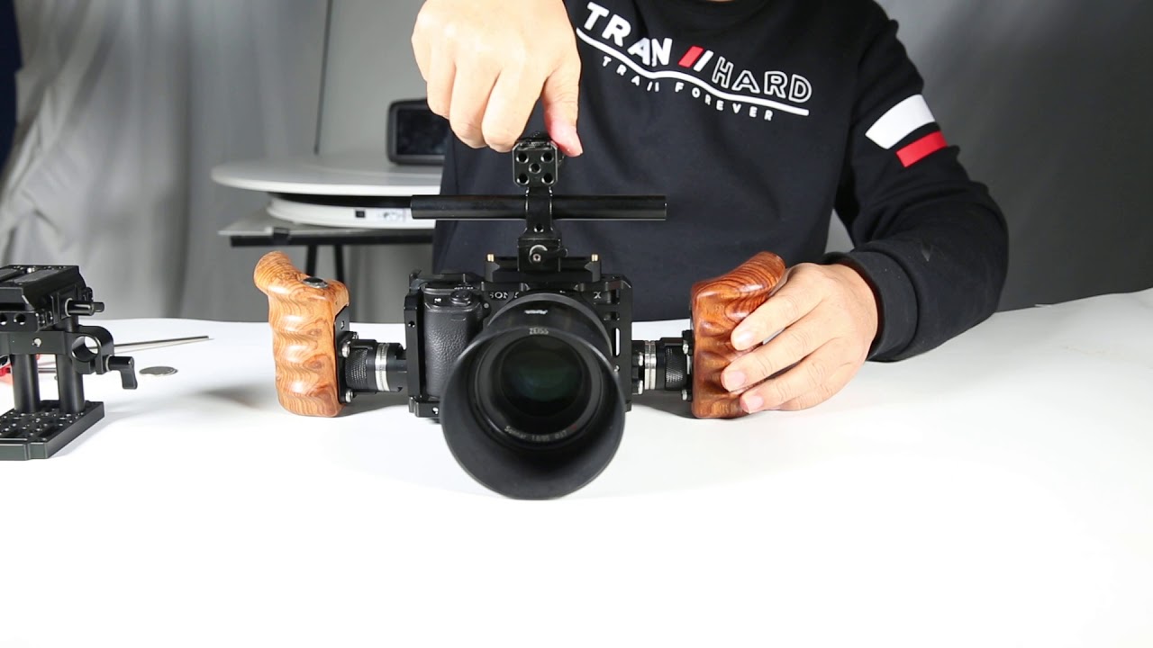 How to set up rigs for Sony A6400/A6500 - YouTube