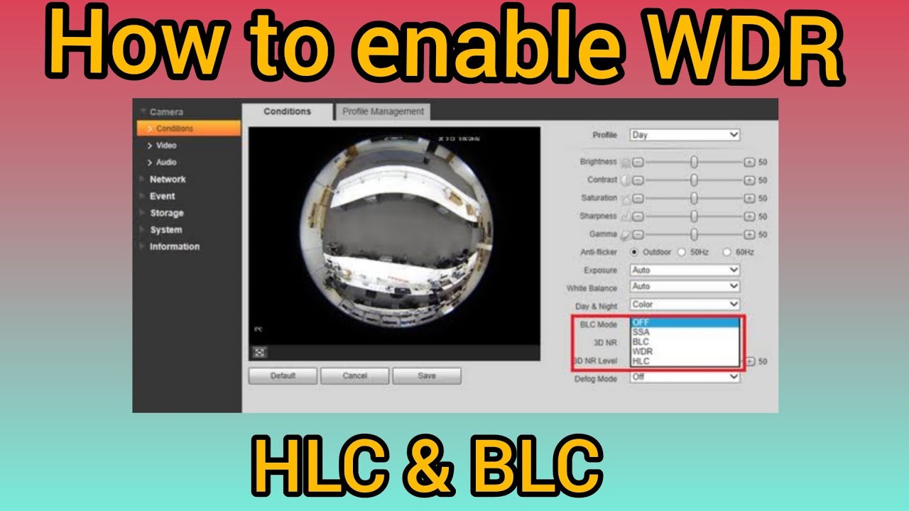 How to Enable WDR option in DVR/XVR |WDR setup | Dahua How to Enable ...