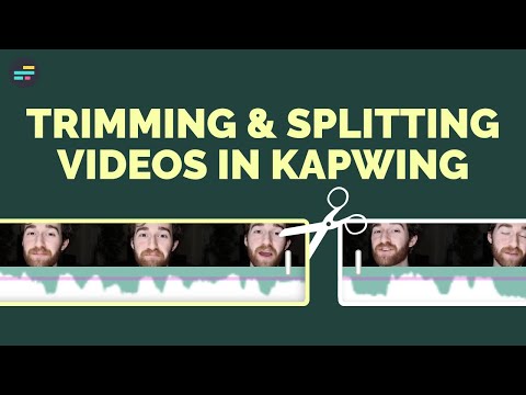 How to Trim a Video Online with Kapwing (Split, Cut,  & Trim)