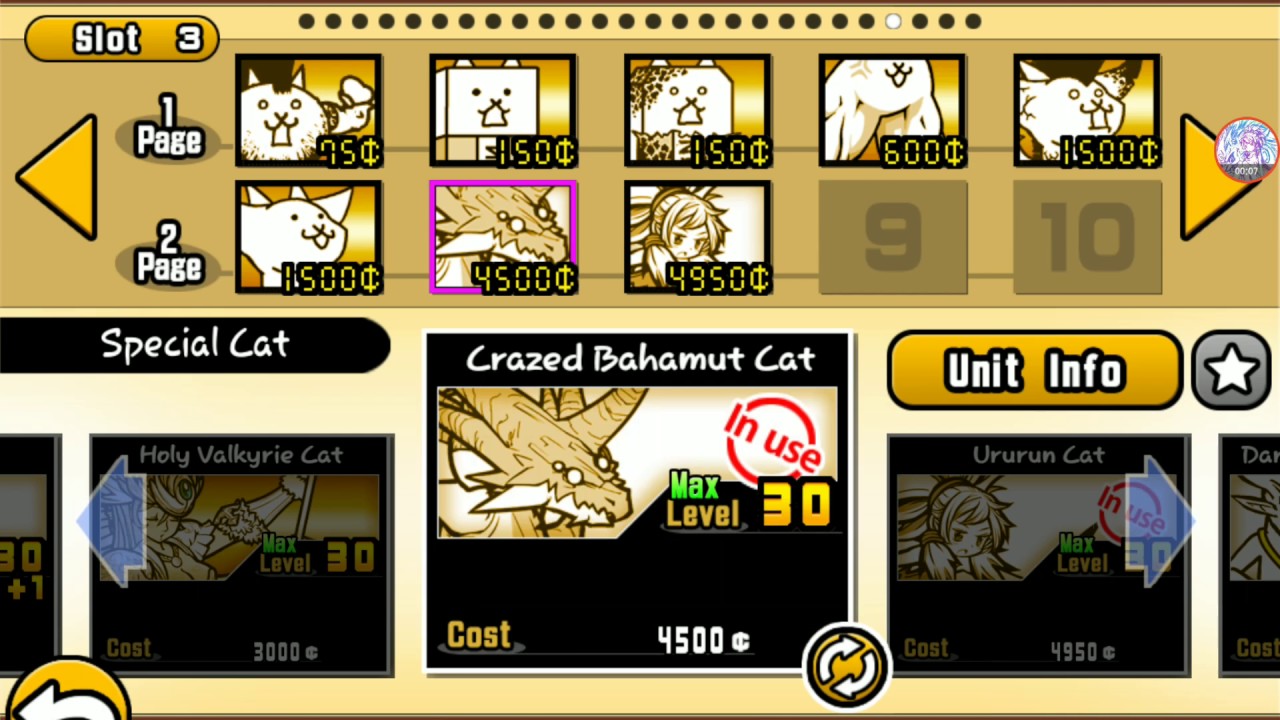 The Battle Cats | Reindeer Fish Awakens [Insane] - YouTube