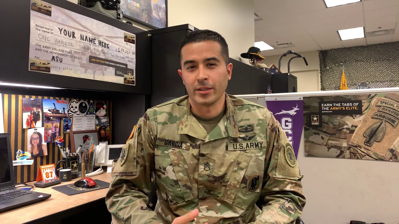 Meet the recruiter with SSG Garcia Jorge - YouTube
