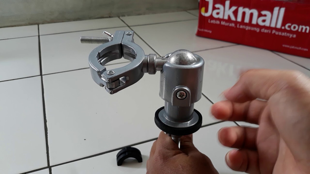 Gimbal Clamp Bor Mini Grinder, bahan alloy dan finishing biasa ...