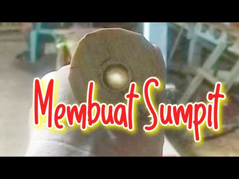 cara membuat sumpit - YouTube
