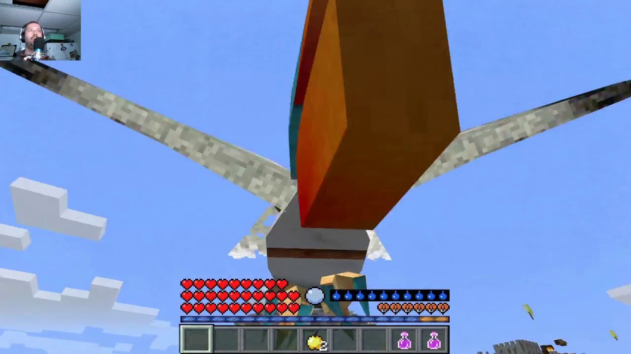 RL Craft Killing the Ender Dragon And Myself - YouTube