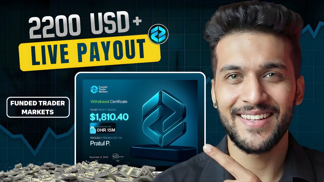 How I Made ₹2 Lakh+ Profit From Funded Trader Markets| Complete Review | Strategy Revealed! # ...