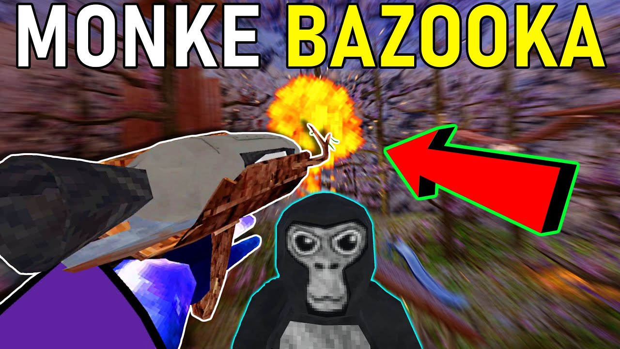 The Best RPG Mod in Gorilla Tag VR is BACK!!! | Monke Bazooka Mod - YouTube