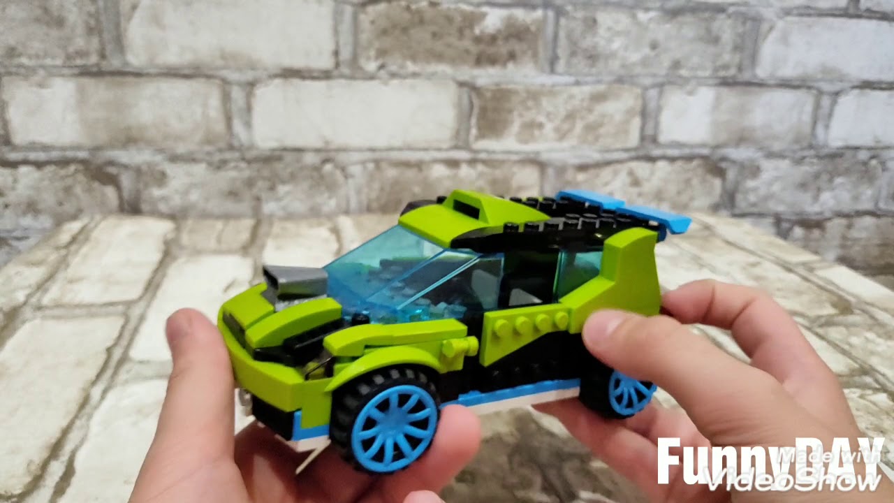 LEGO CREATOR 31074 «Суперскоростной раллийный автомобиль» обзор . - YouTube